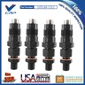 4X Fuel Injector MD196607 for Mitsubishi 4D56 L200 L300 L400 Bosch 9 ...