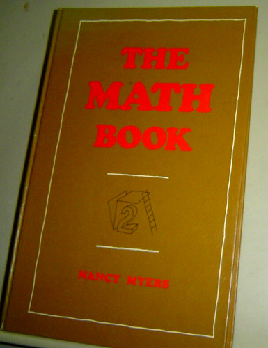 THE MATH BOOK Nancy Myers 1975 HAFNER PRESS HARDBACK BOOK Mathematics ...