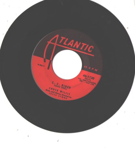 CHUCK WILLIS--7'-45---(C.C. RIDER)---VG+ | eBay