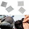 8 Pcs Black Fringe Invisible Hair Clip Comb Hairpin Bobby Pin Headband ...
