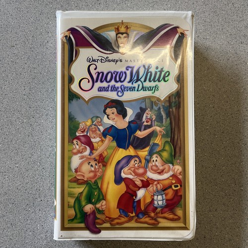 💎 Walt Disney RARE Masterpiece Collection * Snow White * VHS tape ...