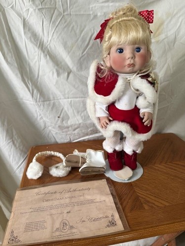 #61 Vintage Lee Middleton Original Dolls Girl Holiday Christmas Angel ...
