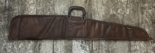 Vintage J.M. Bucheimer JMB Brown Leather Gun Rifle Shotgun Case Bag 41 ...