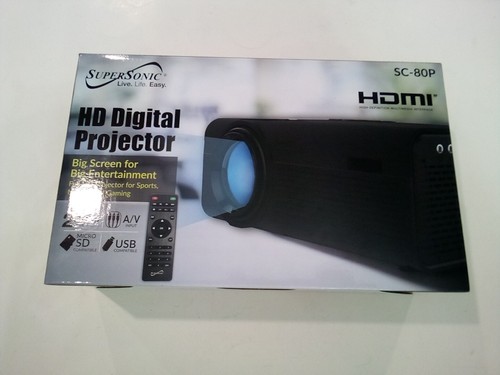 Supersonic Sc-80p HD Digital Projector SC80P for sale online | eBay