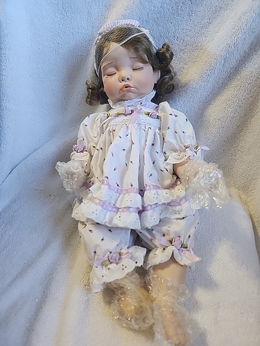 16" The Hamilton Collection shelby Porcelain Doll Cindy Marschner Rolfe ...