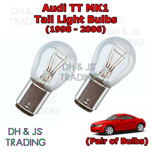 For Audi TT Tail Light Bulbs Pair of Rear Tail Light Bulb Lights MK1 ...