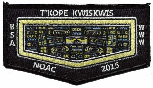 OA Lodge 502 T'Kope Kwiskwis F11 - 2015 NOAC - without fringe | eBay