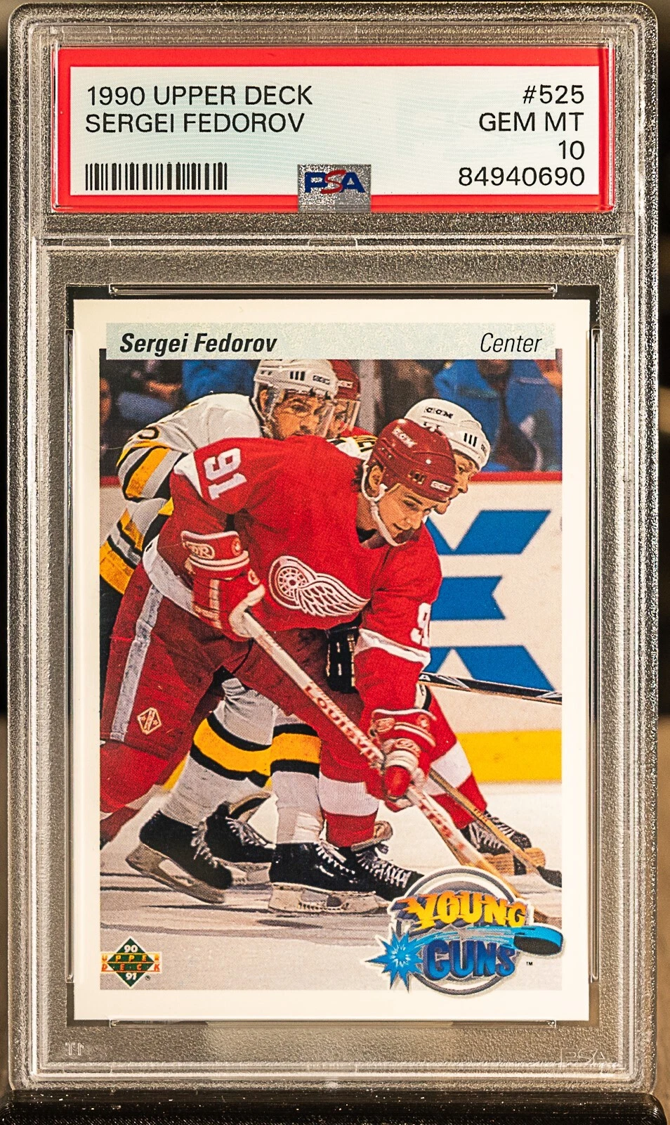 Sergei Fedorov 1990 Upper Deck #525 Young Guns Base Price Guide ...