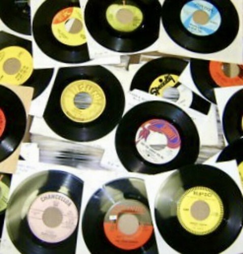4 DOZEN 45 RPM 40s - 90s Jukebox ALL GENRES Random Vinyl Records FREE ...