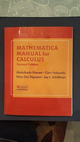 Mathematica Manual for Calculus Second Edition, ISBN: 9781464101878 | eBay