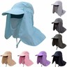 Men's Women's Sun UV Protection Cap Hat Neck Face Cover Mask for ...