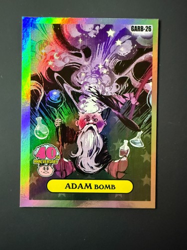 Garbage Pail Kids 40th Ann Adam Bomb Homage To Garbahj GARB-26 | eBay