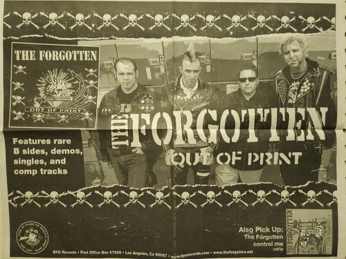 The Forgotten 2003 Out Of Print Promo Poster Excellent New Old Stock ...