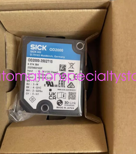 SICK OD2000-3502T15 New Laser displacement sensor shipping Via Fedex or ...