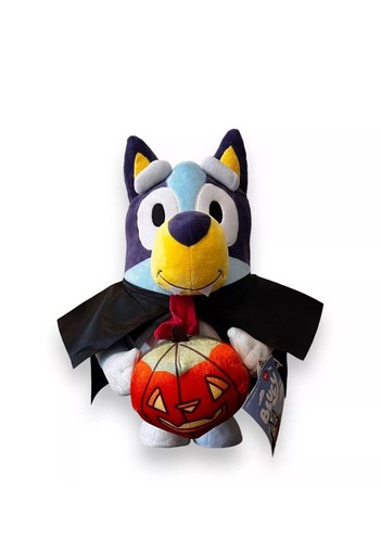 Disney Bluey Halloween Greeter Vampire Pumpkin NWT 2024 Halloween Decor ...