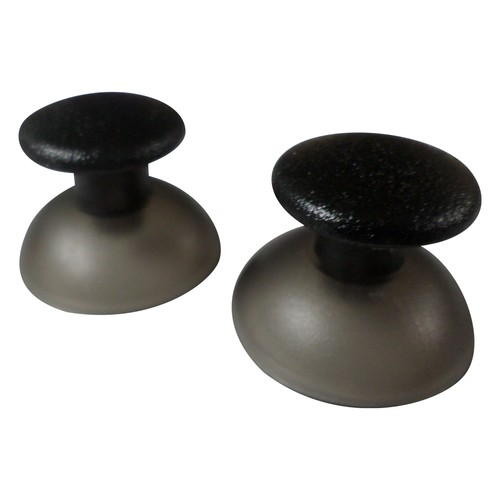 Thumbsticks for PS3 Controllers convex analog - 2 pack Clear Black ...