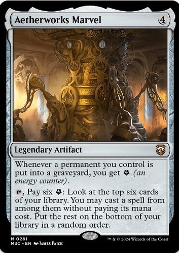 1 x Aetherworks Marvel - Modern Horizons 3 Commander - LP - MTG | eBay