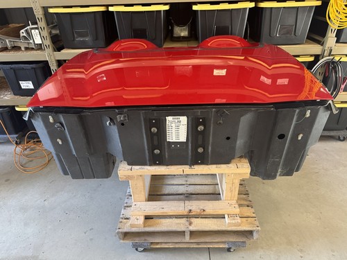 2005 Corvette C6 Rear Tub Section & Deck Lids Red Convertible | eBay
