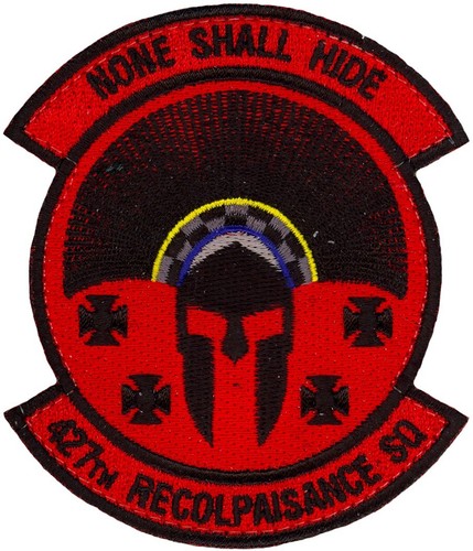 USAF 427th RECONNAISSANCE SQUADRON - PATCH - LPA | eBay