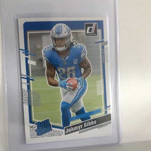 2023 Donruss Football - Jahmyr Gibbs RC Rated Rookie #2 - Detroit Lions ...