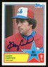 Gary Carter 1983 Donruss Oversized Blue Sharpie Autograph Card#58!Expos ...