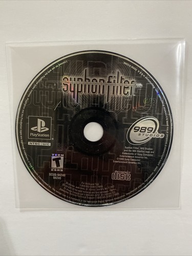 Syphon Filter Greatest Hits (Sony PlayStation 1, 1999) PS1 Disc Only ...