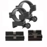 Savage 99 Scope Mount WR Weaver 2pc Base Set & Matte Black Low-Height 1 ...