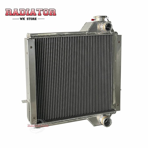 2-ROW Radiator for Case Backhoe 570 580L 580SSL 590SL 4300 P85 234876A1 ...