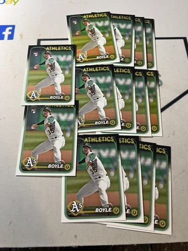 2024 Topps Series 2 Joe Boyle Lot of 14 Rookie RC #443 Athletics | eBay