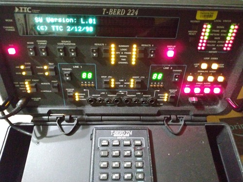 TTC T-BERD 224 PCM Analyzer & Signaling Keypad SN: 15113 | eBay