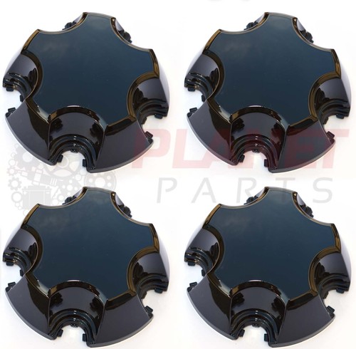 Holden Commodore VL VN VP VR BLACK Chaser Interceptor Centre Caps Set ...