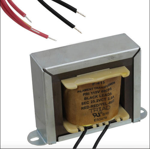 F-41X - MAGNETEK-TRIAD - 25.2VCT@2A SEC. 115VAC Pri: Transformer, | eBay