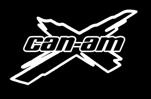 Can-Am "X" Logo Decal Windshield Sticker Graphics Can-Am BRP | eBay