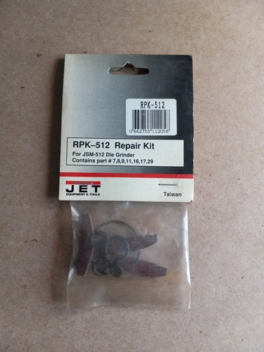 JET DIE GRINDER JSM-512 REPAIR KIT RPK-512 - FREE SHIPPING | eBay
