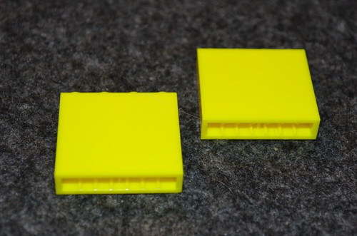 (2) 1x4x3 Bright Neon Yellow Column Brick Bricks ~ Lego ~ NEW ~ | eBay