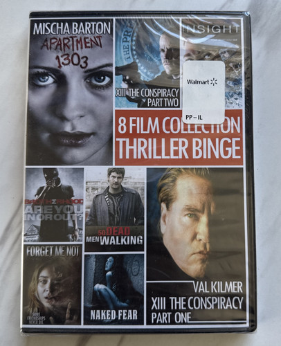 Thriller Binge : 8 Film Collection - (DVD) | eBay