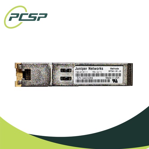 Lot of 7 Juniper SRX-SFP-1GE-T 1000BASE-T SFP RJ-45 Transceiver 740 ...