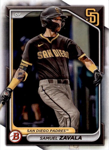 2024 Bowman Prospects Samuel Zavala (2) San Diego Padres #BP-57 ...