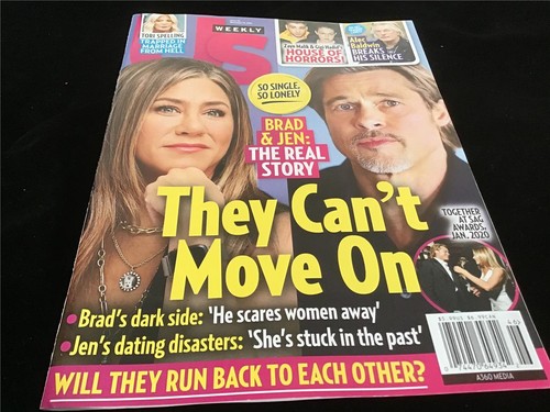 Us Weekly Magazine November 15, 2021 Brad & Jen : They Can't Move On | eBay