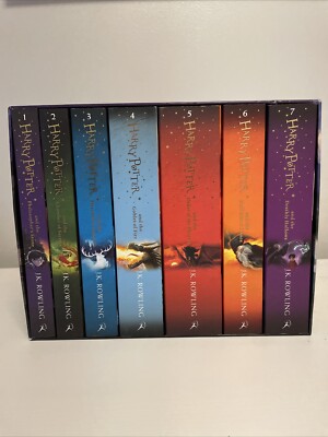 harry potter complete book collection products for sale | eBay