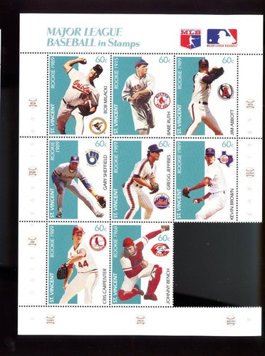 1989 Saint St. Vincent Babe Ruth Ruth Gary Sheffield ROOKIE Baseball ...