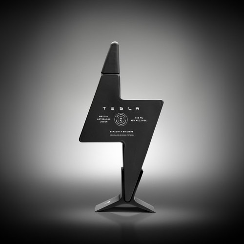 LIMITED ED. Tesla **MEZCAL** Tequila, Box ORIGINAL "EMPTY" (info:get ...