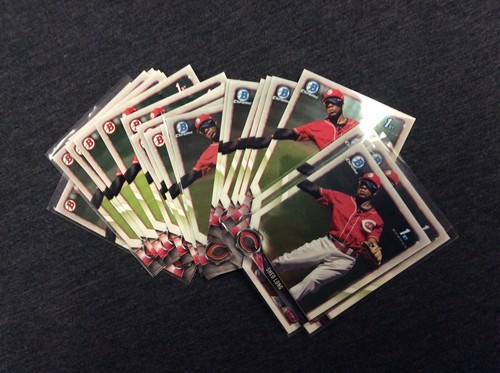 Shed Long Seattle Mariners 2018 Bowman Baseball 1st Chrome Prospects ...