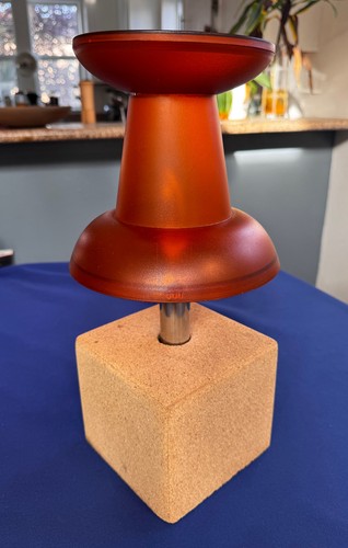 Mod 1980's Pop Art Orange Push Pin Lamp • Justin Cheung • VisualGram ...