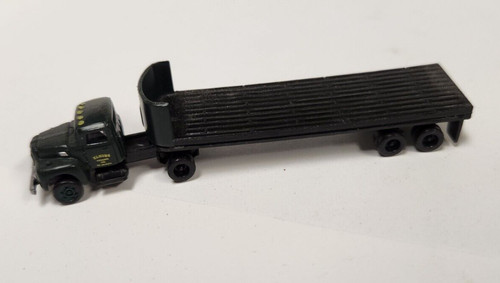 N scale Elkins Logging Company Semi flatbed truck - Lot P174A | eBay
