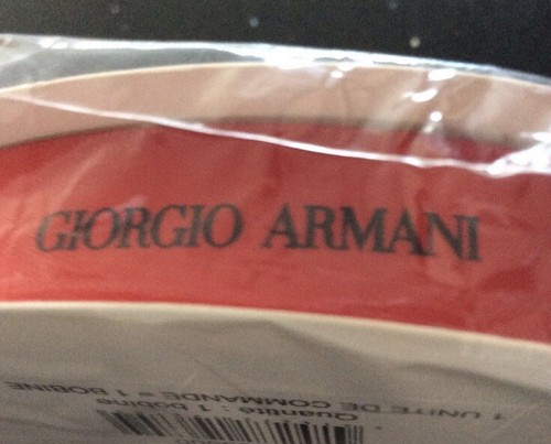 Authentic Giorgio Armani Red ribbon Brand New | eBay