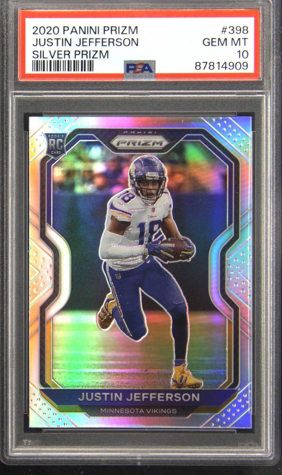 Justin Jefferson 2020 Prizm #398 Silver Price Guide - Sports Card Investor