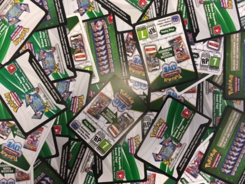50 Unused Pokemon Code Cards | eBay