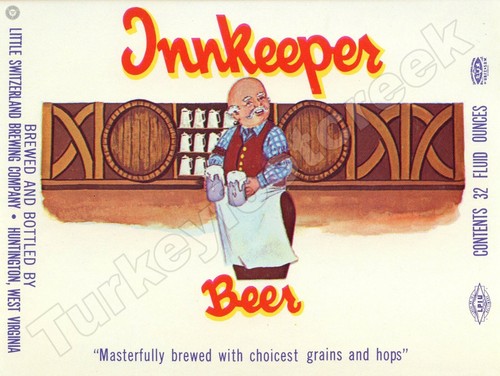 Innkeeper Beer Label 9" x 12" Metal Sign | eBay