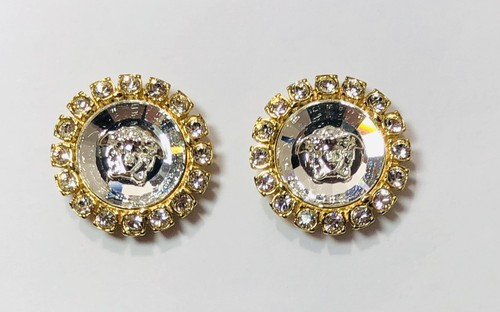 Versace VE 4384B Sunglasses Golden Clear Crystal Replacement Temple ...